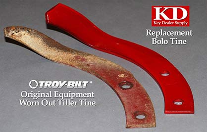 Rototiller Blades Set 16-Piece Roto Tiller Tines Replacement Set For ...